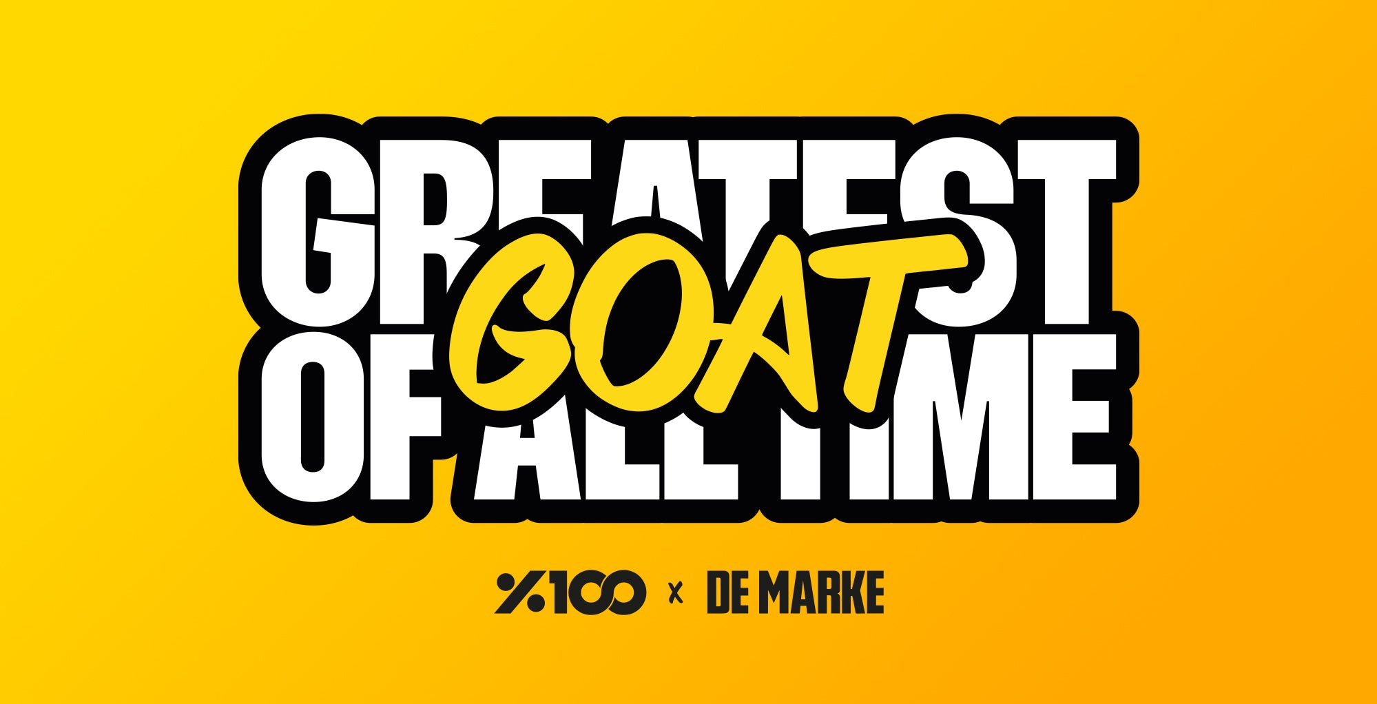 %100 GOAT – demarkegarage